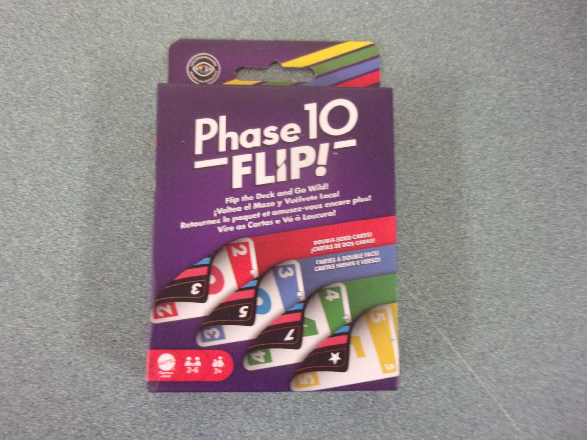 Phase 10 Flip! (Game) Brand New! – Friends of the St Mary's County Library