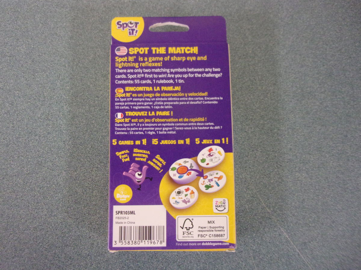 Spot It! Classic (Game) Brand New! – Friends of the St Mary's County ...