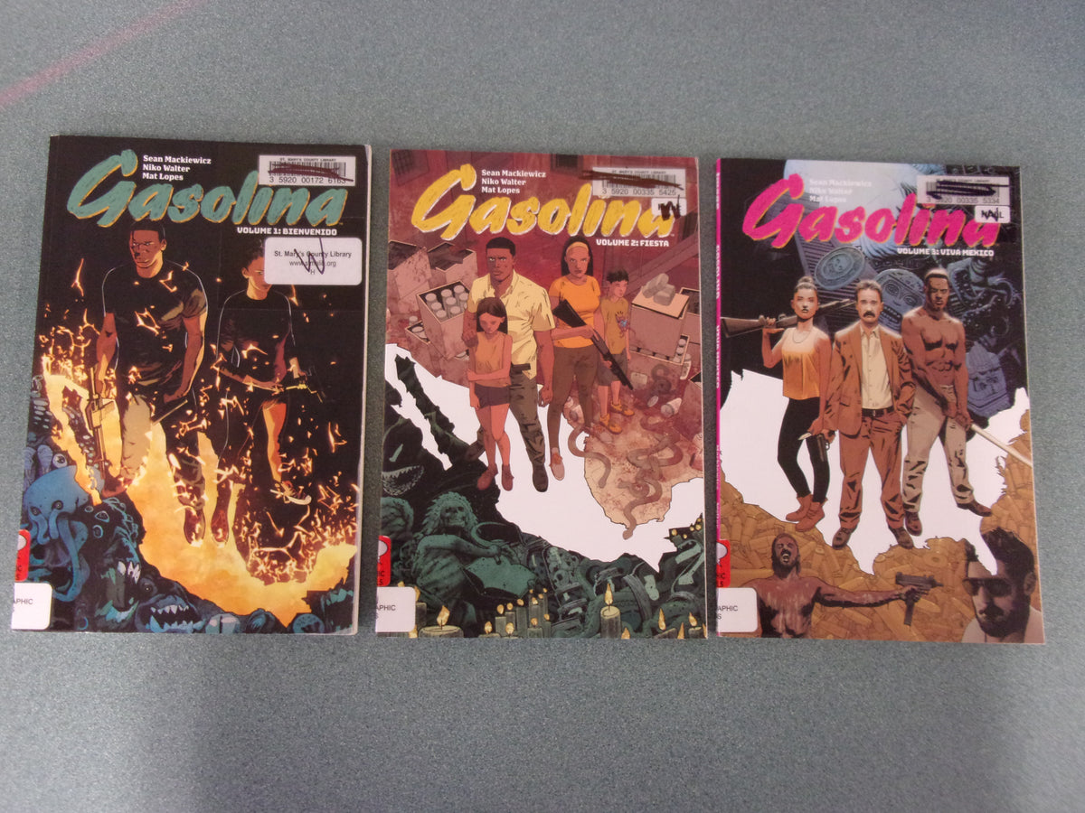Gasolina: Vol. 1-3 by Sean Mackiewicz (Ex-Library Paperback) – Friends ...
