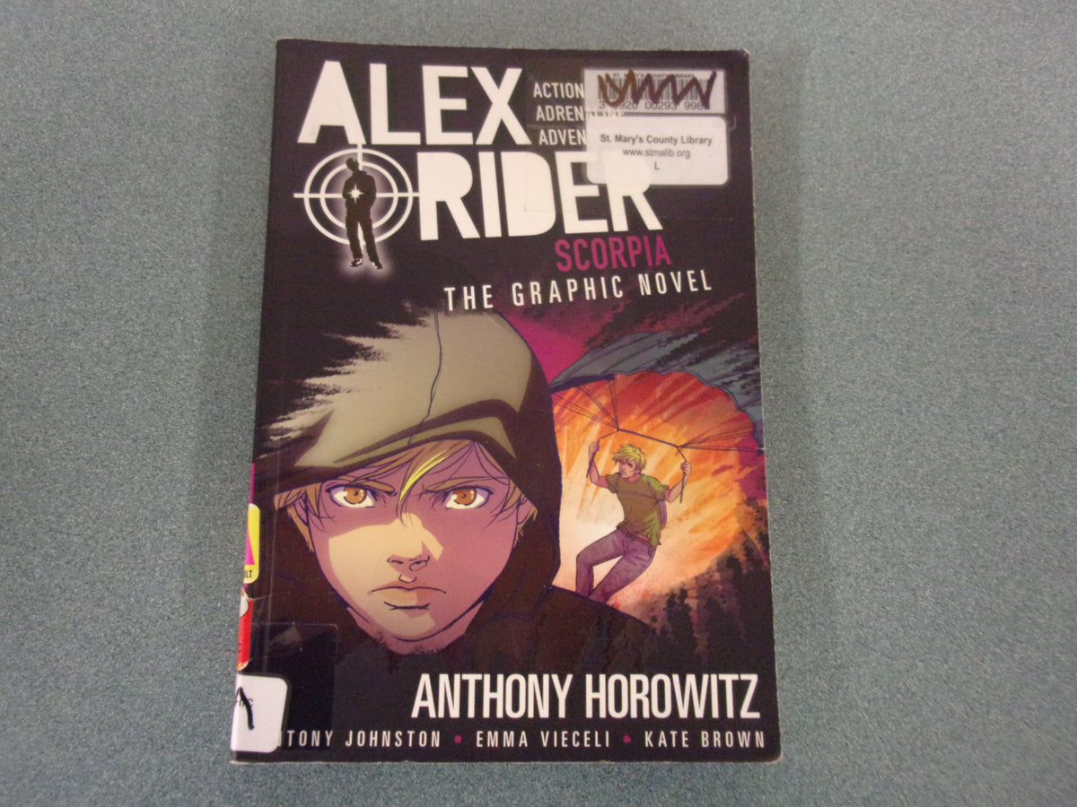 Alex Rider: Scorpia, The Graphic Novel by Anthony Horowitz (Ex-Library ...